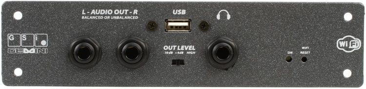 GSi Gemini DMC-122 Expansion - Audio/DSP Expansion Module | Sweetwater