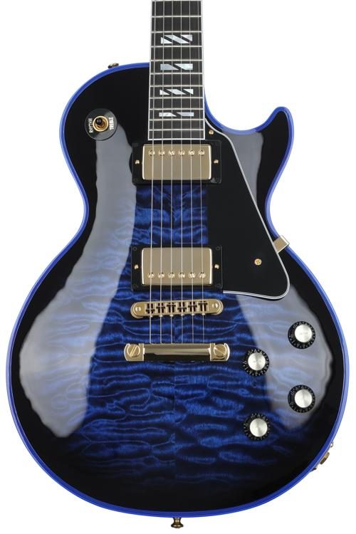 Blue Gibson Electric Guitars
