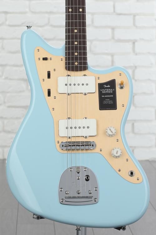 Fender Vintera II '50s Jazzmaster Electric Guitar - Sonic Blue | Sweetwater