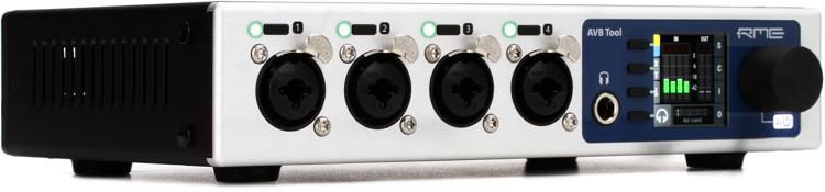 RME AVB Tool 4-channel Network Controllable Microphone Preamp | Sweetwater