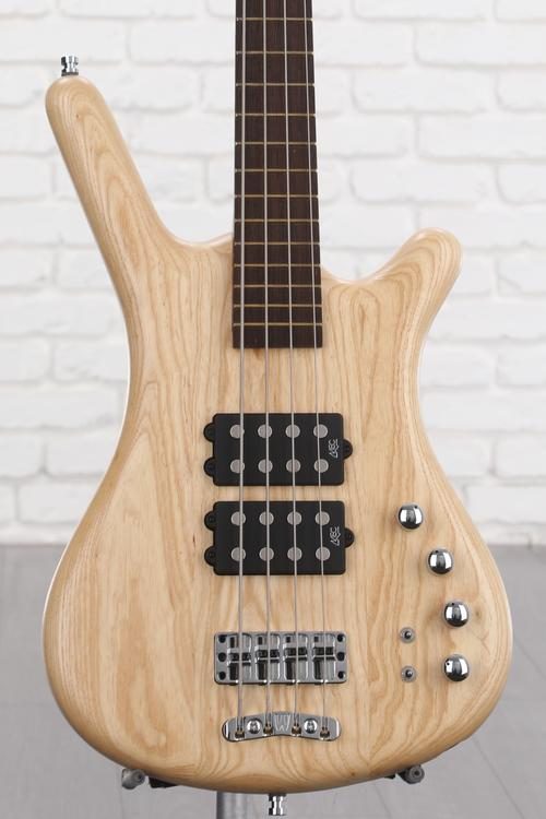 Warwick Pro Series Corvette $$ Electric Bass Guitar - Natural | Sweetwater