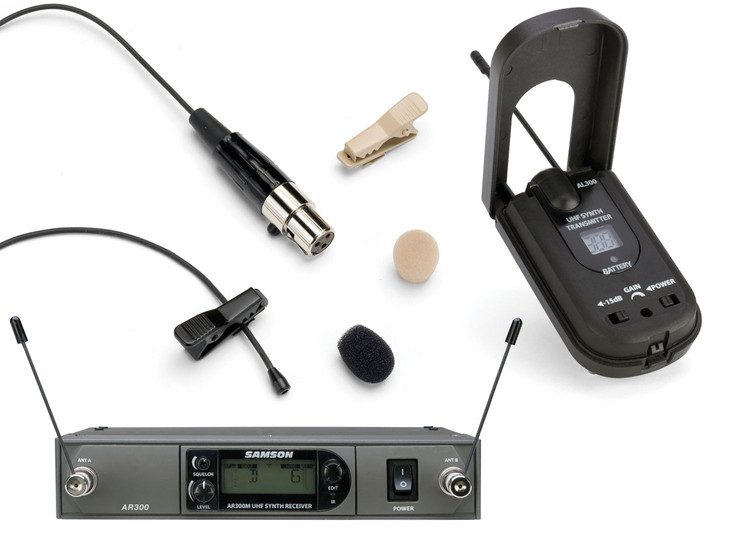 Samson AirLine Synth Lavalier Microphone System | Sweetwater