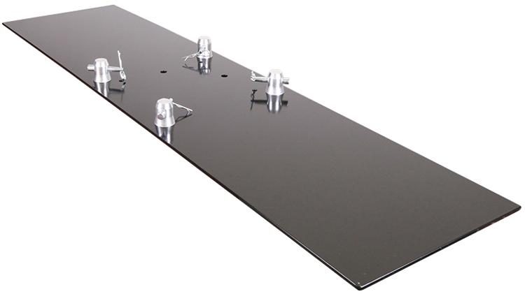 Global Truss Base Plate 1x4S 1-foot x 4-foot - Steel | Sweetwater
