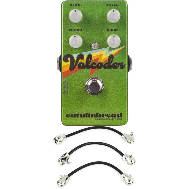 Catalinbread Valcoder Valco-style Tremolo Pedal with Patch Cables - Starcrash 70 Collection ...