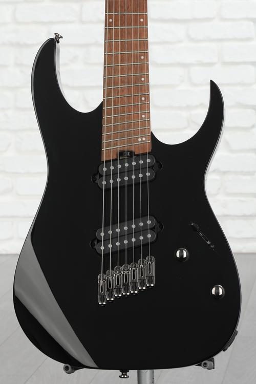 Ibanez RGMS7 7-string Electric Guitar - Black | Sweetwater