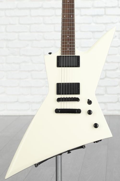 ESP LTD EX-200 Solidbody Electric Guitar - Olympic White | Sweetwater
