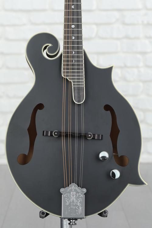 Luna Moonbird F-Style Acoustic-electric Mandolin - Black Satin | Sweetwater