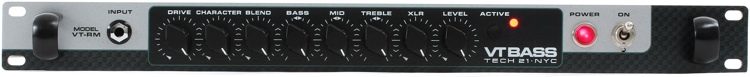 Tech 21 SansAmp VT Bass Rackmount Preamp | Sweetwater