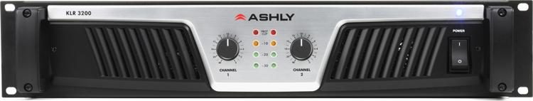 Ashly KLR-3200 2-channel 3,200-watt Power Amplifier | Sweetwater