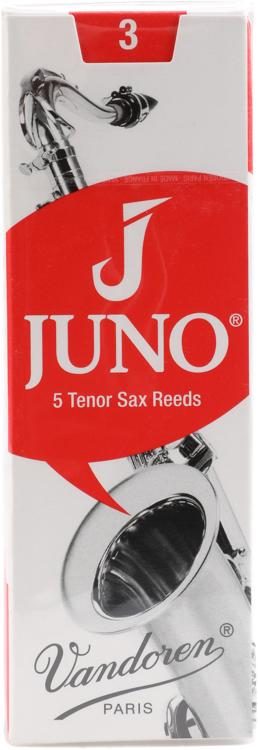 Juno JSR713 Tenor Saxophone Reeds - 3.0 (5-pack) | Sweetwater