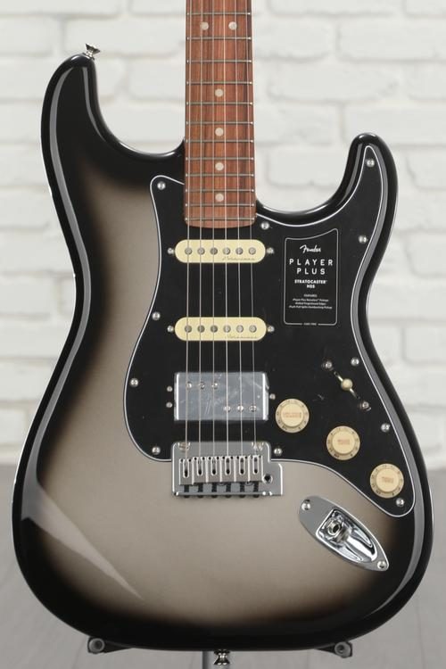 Fender Player Plus Stratocaster HSS Electric Guitar - Silverburst with ...