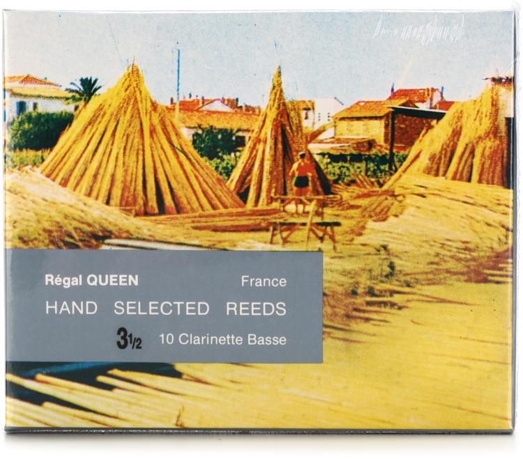 Rigotti Queen Bass Clarinet Reeds - 3.5 (10-pack) | Sweetwater