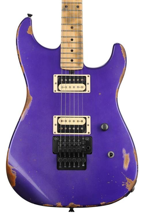 Friedman Cali Aged Electric Guitar - Purple Metallic with Maple ...
