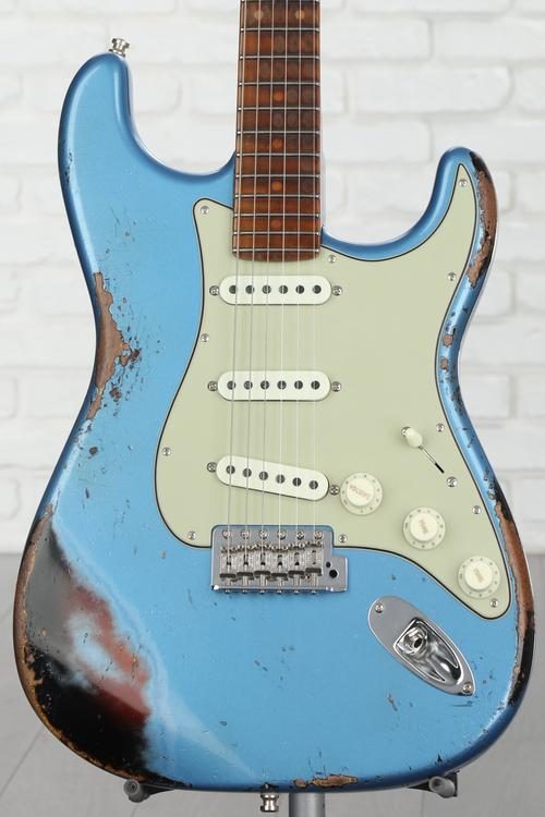 Fender Custom Shop GT11 Heavy Relic Stratocaster Electric Guitar - Lake ...