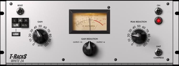 IK Multimedia T-RackS White 2A Levelling Amplifier Plug-in | Sweetwater