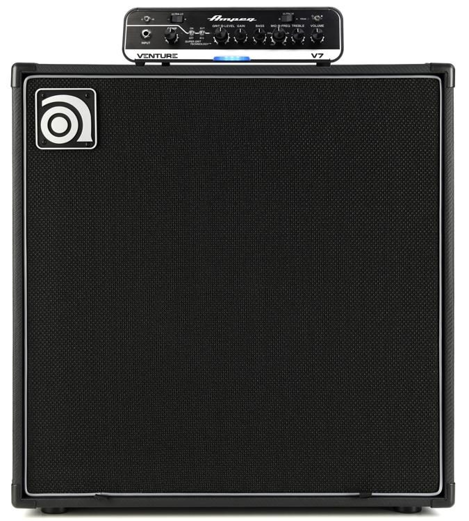 Ampeg Venture V7 700-watt Bass Head and 1x15" Cabinet | Sweetwater
