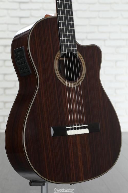 Cordoba Fusion 12 Rose II Acoustic Nylon Guitar - Rosewood | Sweetwater