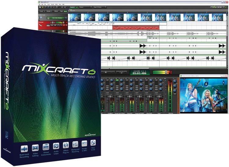 Acoustica Mixcraft 6 - Academic Version (boxed) | Sweetwater