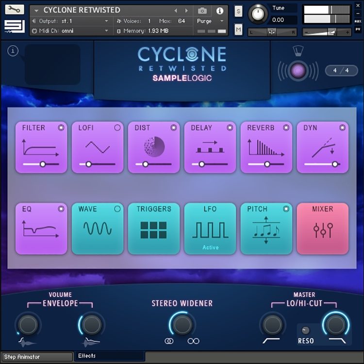 Sample Logic Cyclone Retwisted | Sweetwater