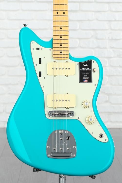 Fender American Professional II Jazzmaster - Miami Blue with Maple ...