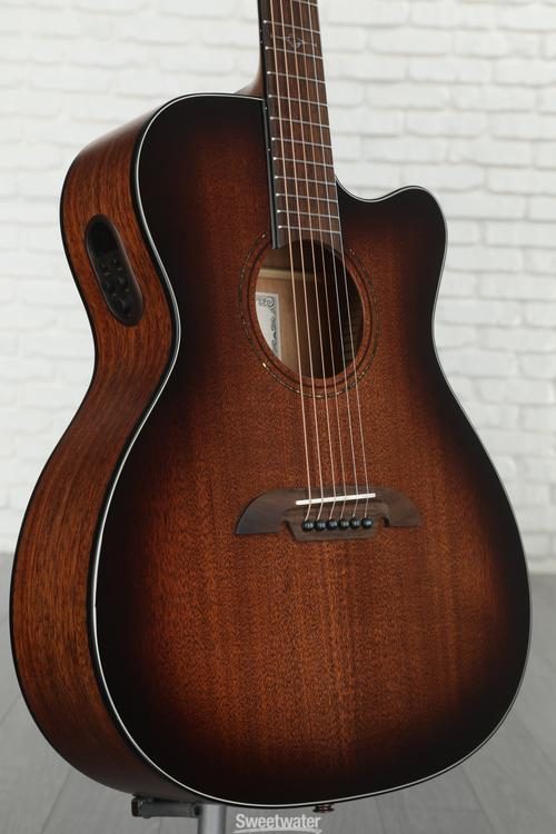 Alvarez AF66ce Shadowburst Acoustic-electric Guitar - Shadowburst ...