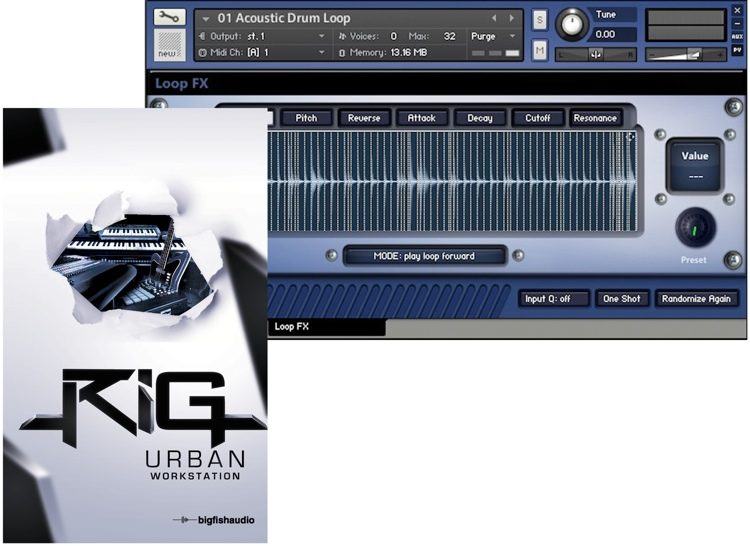 Big Fish Audio RiG: Urban Workstation | Sweetwater