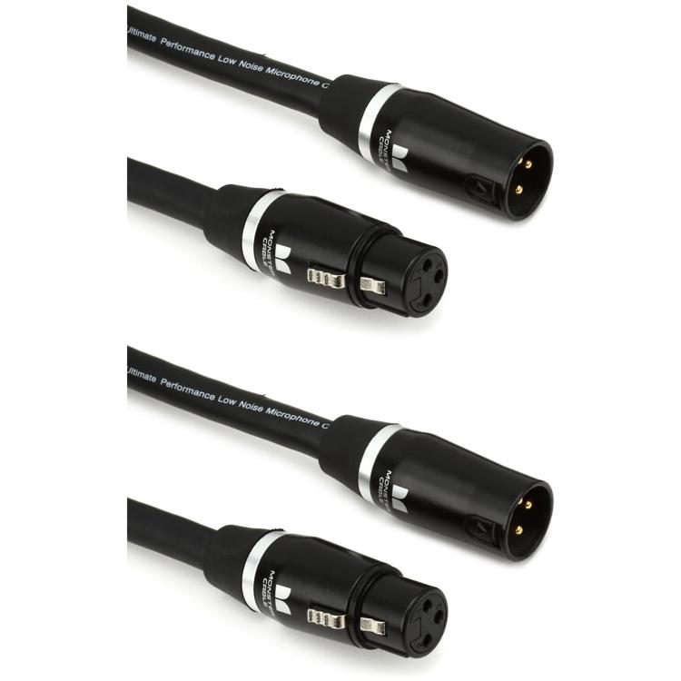 Monster Proline Studio Pro 2000 Microphone Cable - 30 foot (2-pack ...