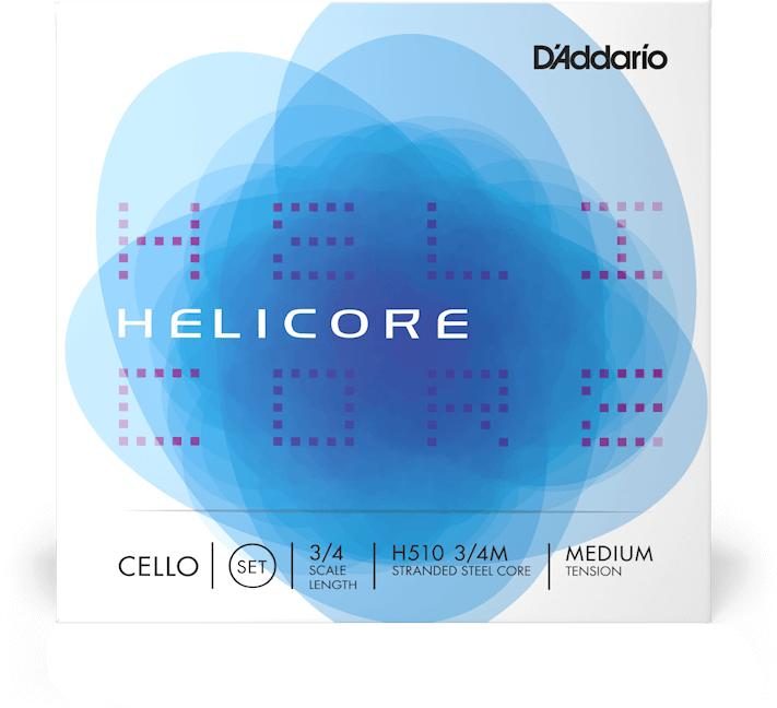 D'Addario H511 3/4M Helicore Cello A String - 3/4 Scale - Medium ...