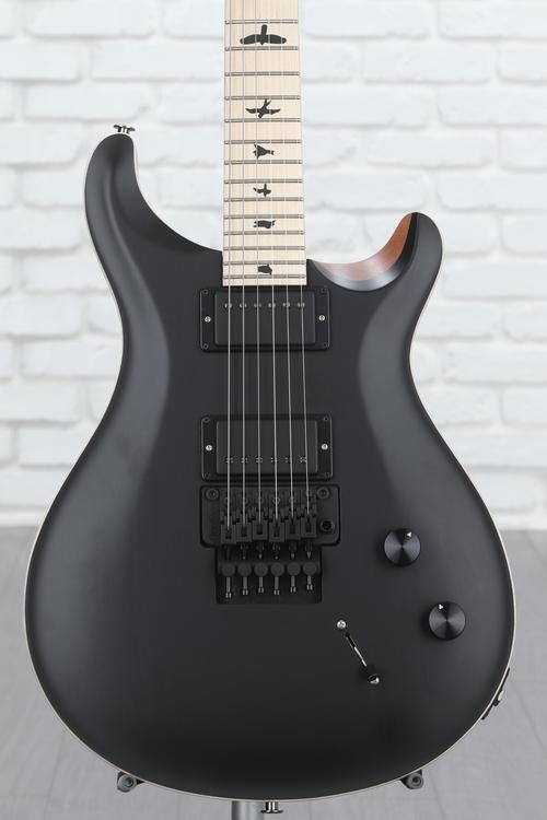 PRS DW CE 24 "Floyd" Electric Guitar - Black Top | Sweetwater
