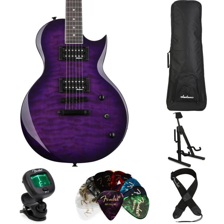 Jackson Monarkh SC JS22Q Ess Bun - Trans Purple Burst | Sweetwater