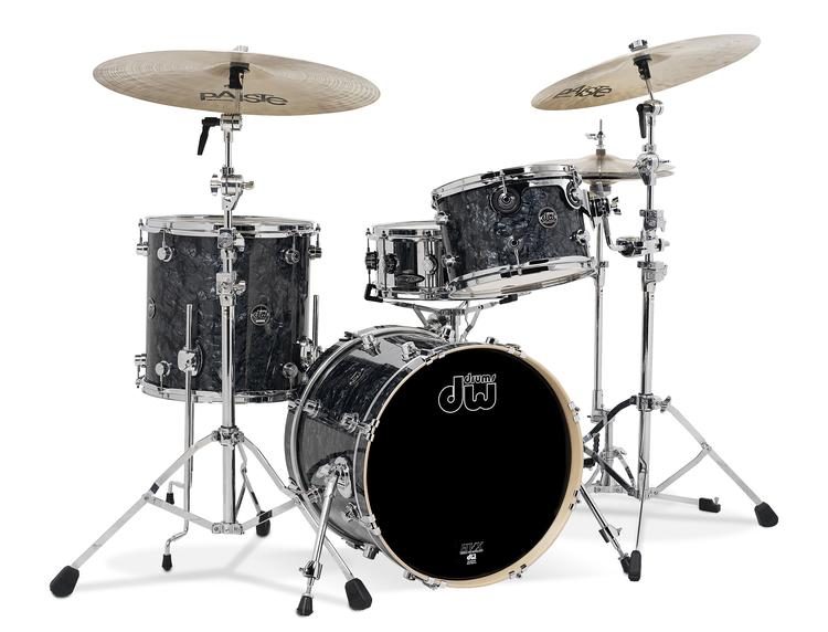 DW Performance Series 3-piece Shell Pack - Black Diamond FinishPly - 14 ...