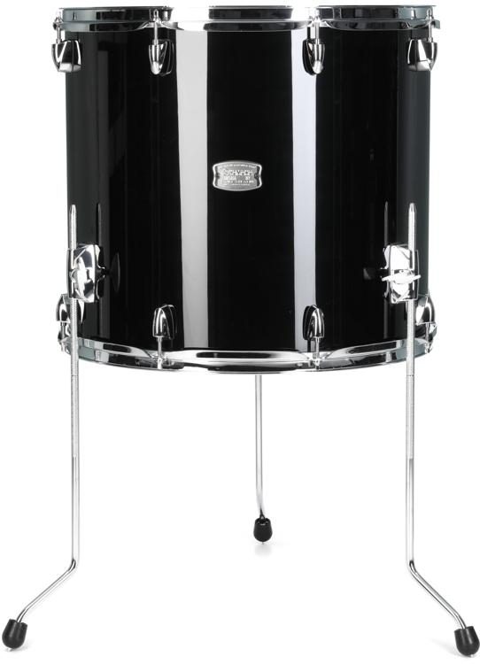 Yamaha SBF-1816 Stage Custom Birch 16 x 18 inch Floor Tom - Raven Black | Sweetwater