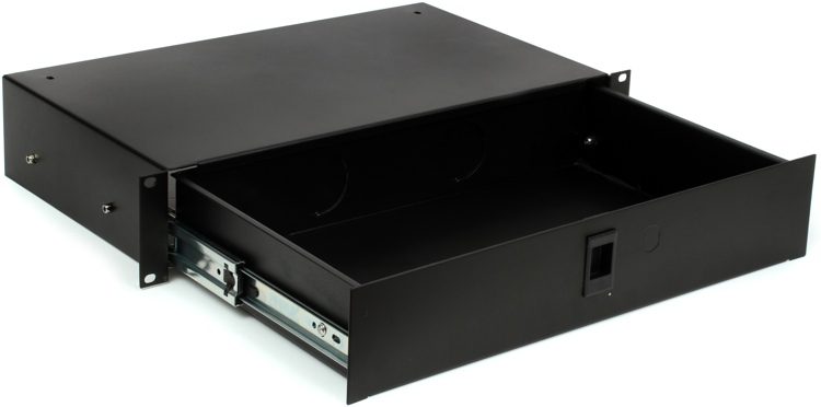 Gator GE-DRAWER-2US - Shallow 2U Drawer, 10" Deep | Sweetwater