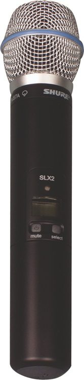 Shure SLX2/Beta 87A - L4 Band, 638 - 662 MHz | Sweetwater