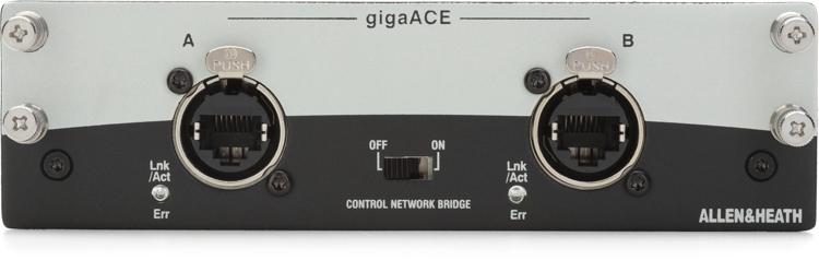 Allen & Heath gigaACE Audio Networking Card Avantis, dLive C Class, S ...
