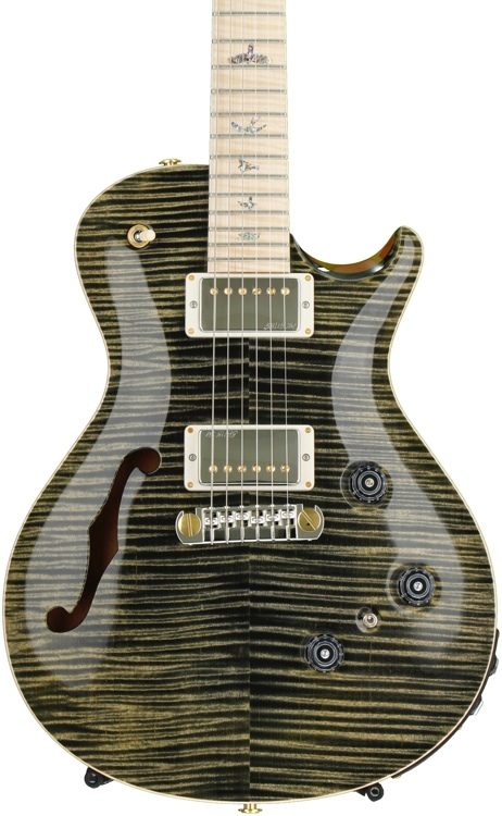 PRS P245 Semi-Hollow Artist Package - Obsidian with Pattern Neck ...
