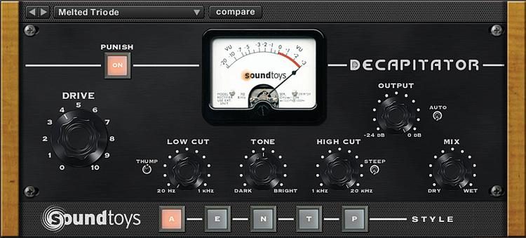 Soundtoys Decapitator Analog Saturation Plug-in | Sweetwater