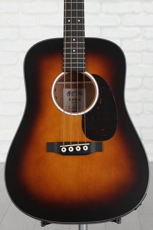 Martin D Jr-10E Acoustic-electric Bass Guitar - Burst | Sweetwater