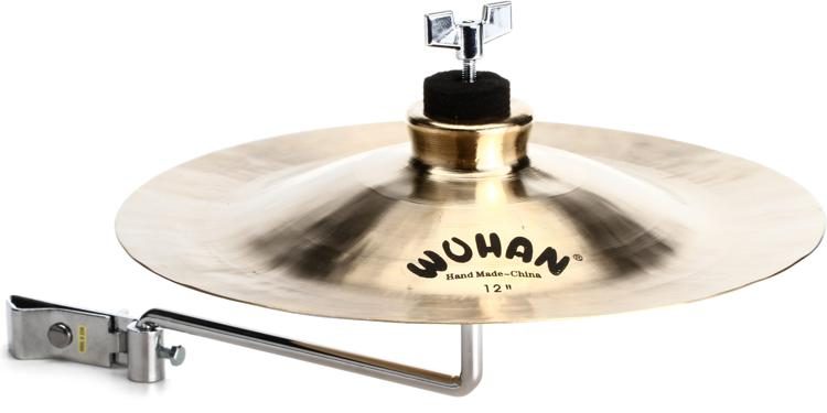 Wuhan 12-inch China Cymbal with Free Cymbal Arm | Sweetwater