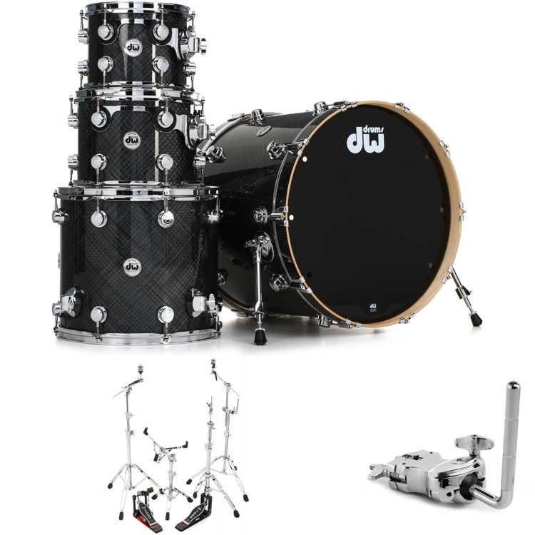 DW Collector's Series 4-piece Shell Pack and Hardware Pack - Gray ...