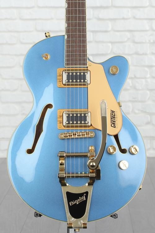 Gretsch G5655TG Electromatic Centerblock Jr.- Cerulean Smoke | Sweetwater