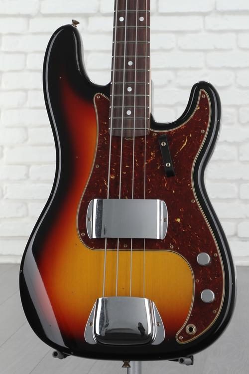 Fender Custom Shop 1966 Precision Bass Journeyman Relic - 3-color ...
