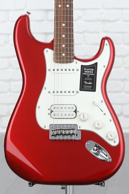 Fender Player Stratocaster HSS - Candy Apple Red with Pau Ferro ...