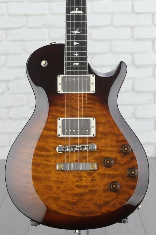 PRS S2 McCarty 594 Singlecut Electric Guitar - Black Amber | Sweetwater