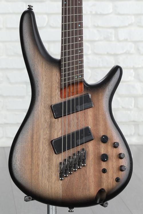 Ibanez Bass Workshop SRC6MS 6-string Multi-Scale Bass Guitar - Black ...