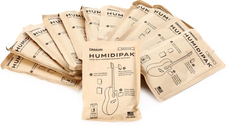 D'Addario Humidipak Maintain Replacement Packet (12-pack) | Sweetwater