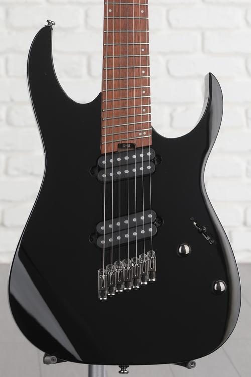 Ibanez RGMS7 7-string Electric Guitar - Black | Sweetwater