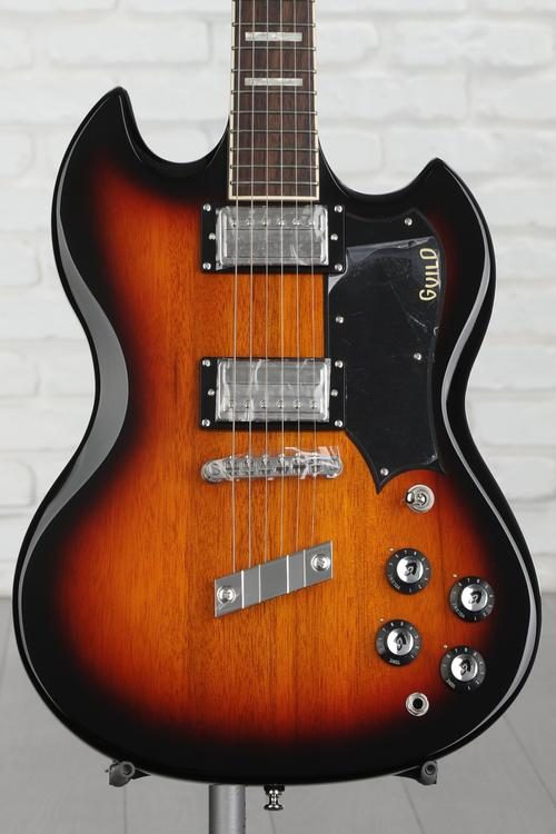 Guild Polara Deluxe Electric Guitar - Vintage Sunburst | Sweetwater