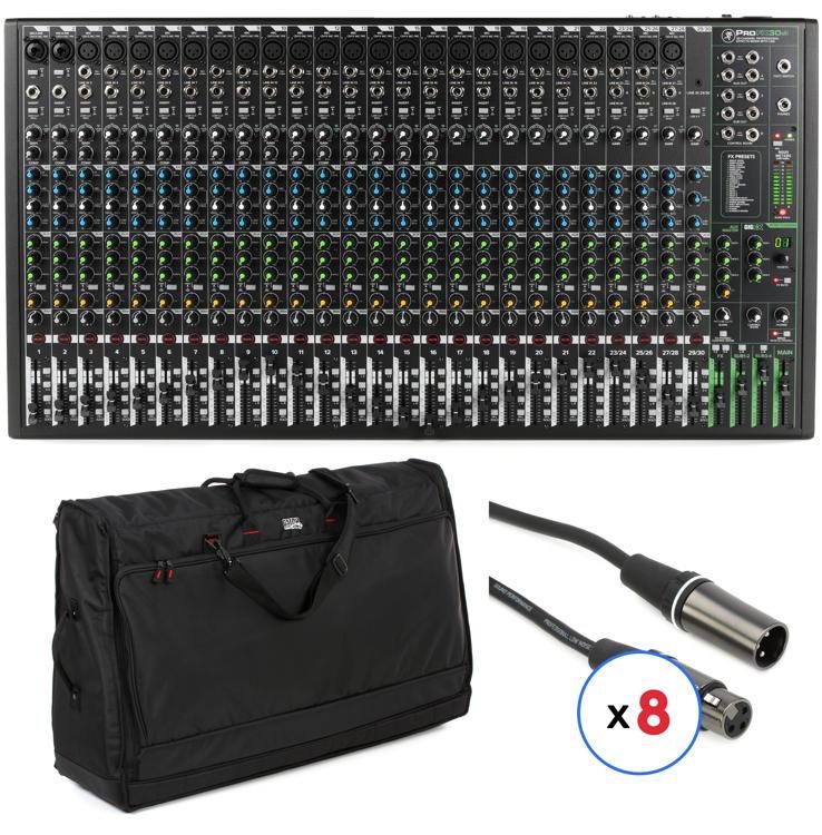 Mackie ProFX30v3 30-channel Mixer with USB and Effects Bundle | Sweetwater