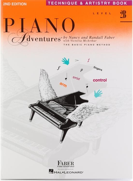 Faber Piano Adventures Technique & Artistry Book - Level 2B, 2nd ...